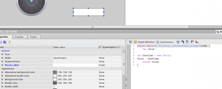 Adding Digital Clock in WinCC Unified V17 using JavaScript - Antomatix - Portal for control ...