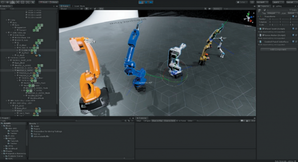 Digital Twin for warehouse automation