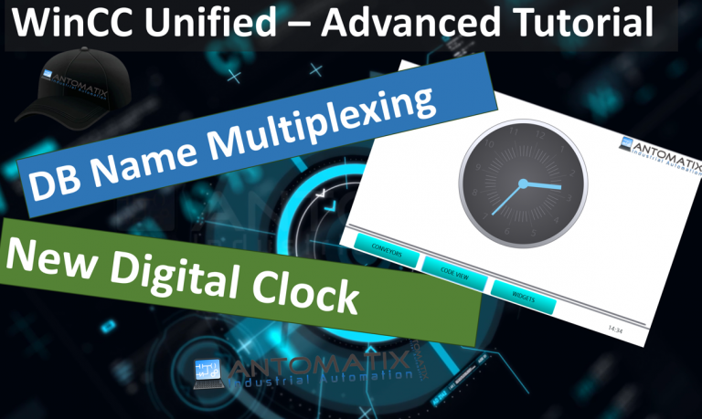 Data block name multiplexing with WinCC Unified